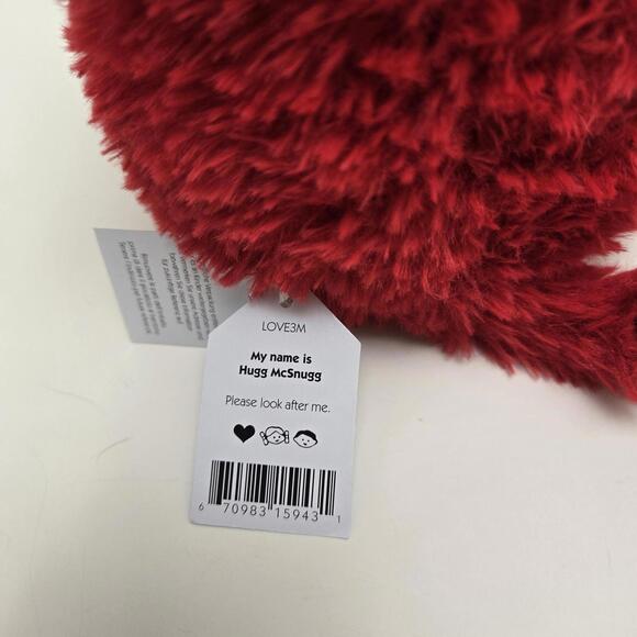 Toys | Jellycat Hugg Mcsnugg Valentines Day Plush Collectible New With ...